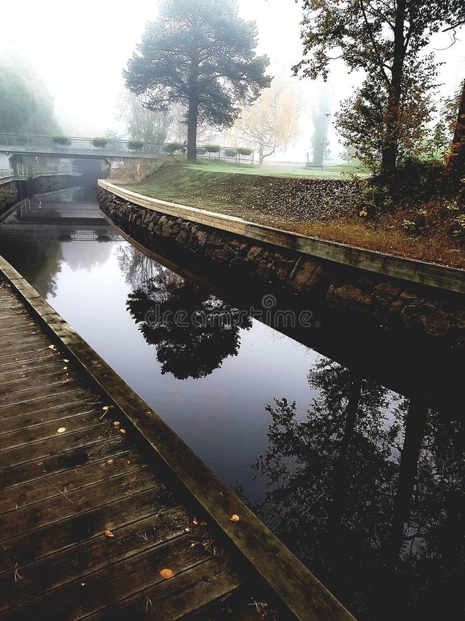 Water channel stock photo. Image of water, walk, channel - 100970228