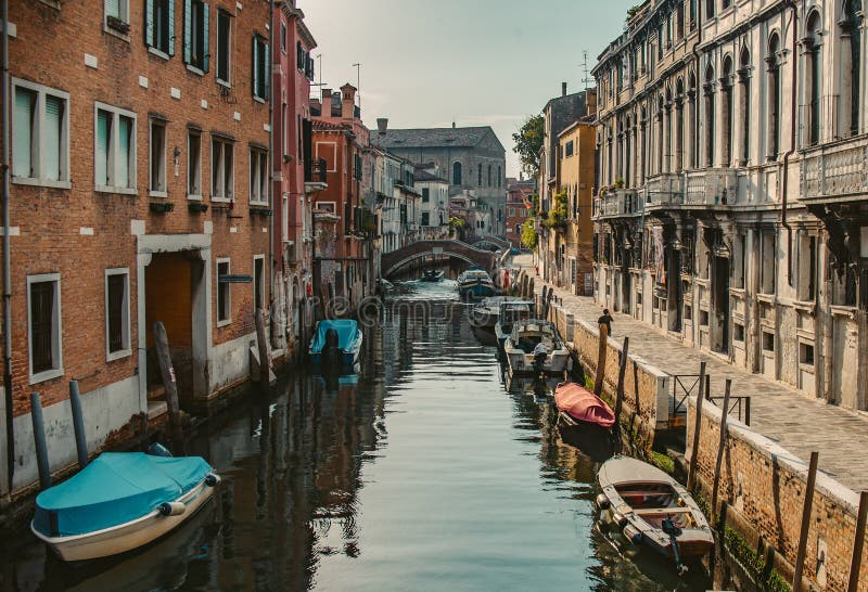 Water Channel in Venice, Italy Editorial Stock Photo - Image of venice ...