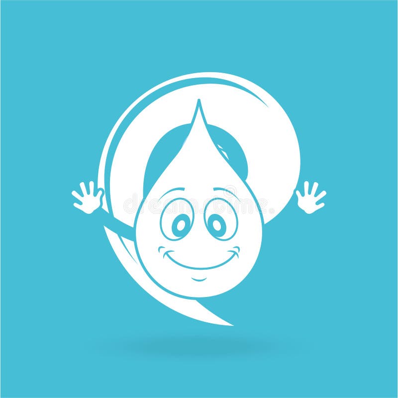 Water character design stock illustration. Illustration of shape - 69906754