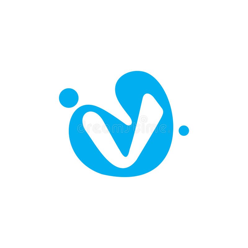 Water Check Mark Icon Doodle Design Vector Stock Vector - Illustration ...