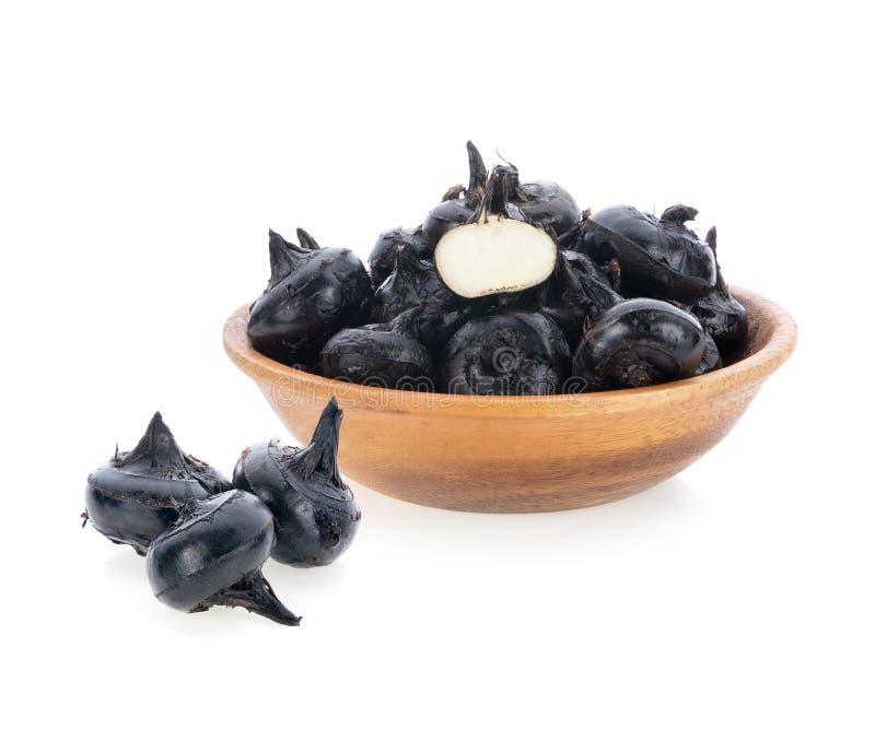 Water Chestnut Isolated on White Stock Photo - Image of healthy, fresh ...