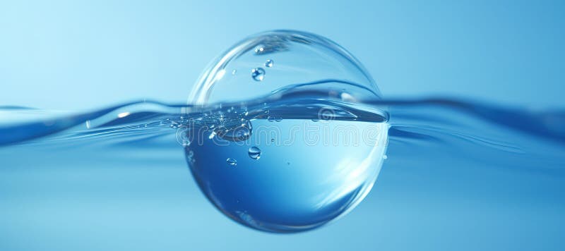 Water Circle Foam Wave Splash Background Stock Illustration ...