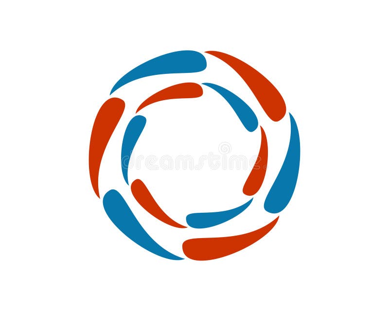 Water Circle Motion Logo Template Stock Vector - Illustration of vortex ...