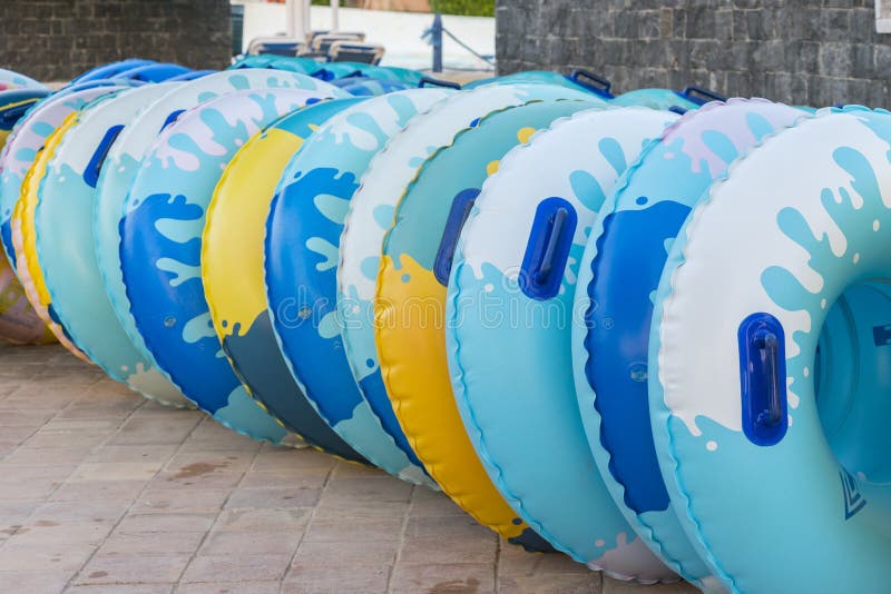 Water Circles for Water Slides. Inflatable Wheels for High-speed ...