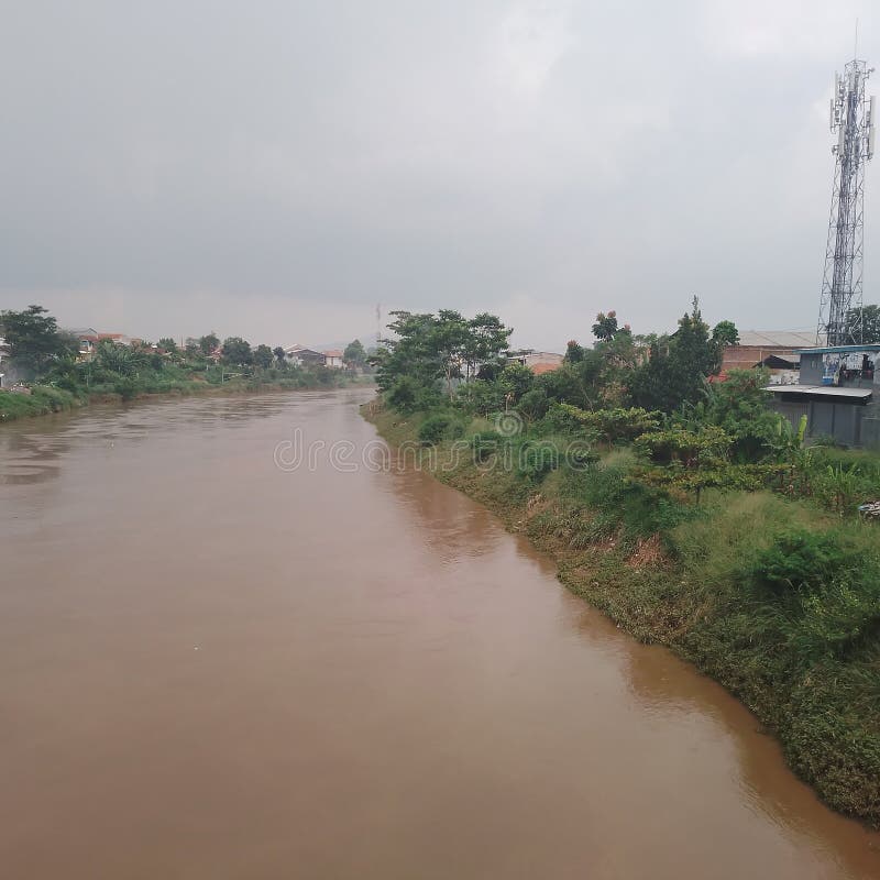 Water of citarum river stock image. Image of citarum - 277385373