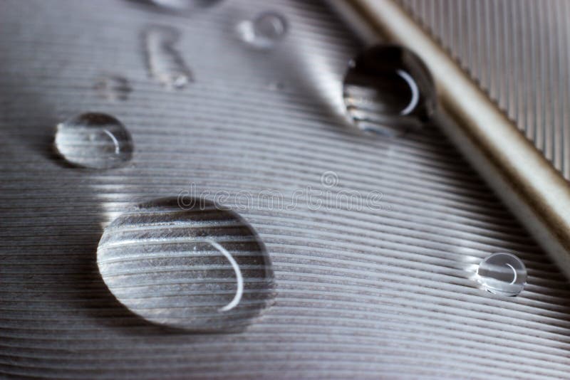 Water Drop Refraction, Magnification, Optics Stock Photo - Image of ...