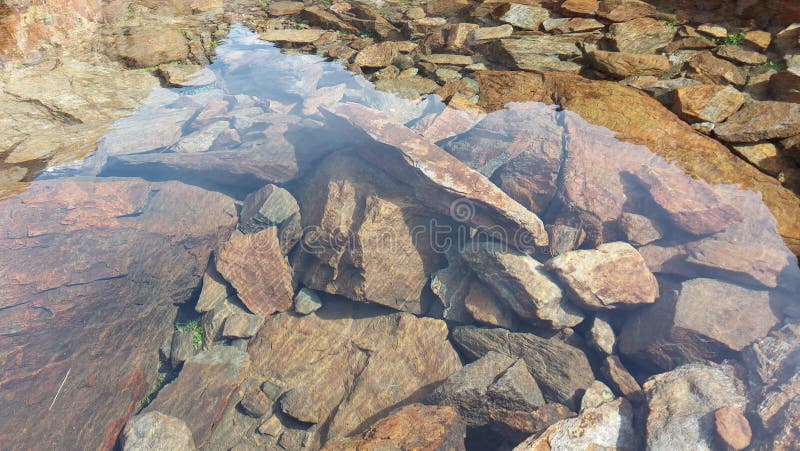 The Water is so Clear that You See the River Bottom Perfectly Stock ...