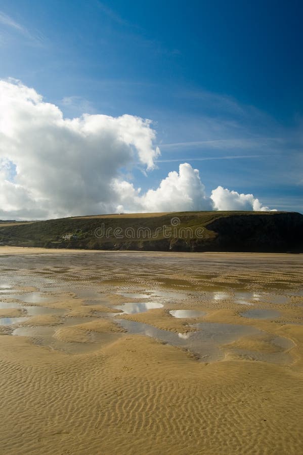 Water Cliffs And Clouds Picture. Image: 2767257