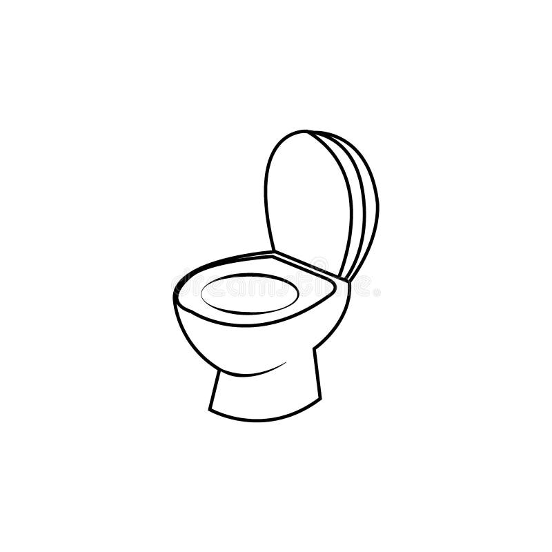 Water Closet Icon Logo Vector Stock Vector - Illustration of holder ...