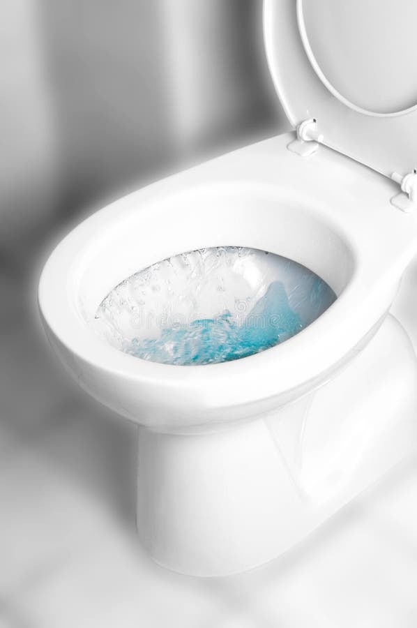 Water closet splash stock photo. Image of sterile, cleaning - 2011038