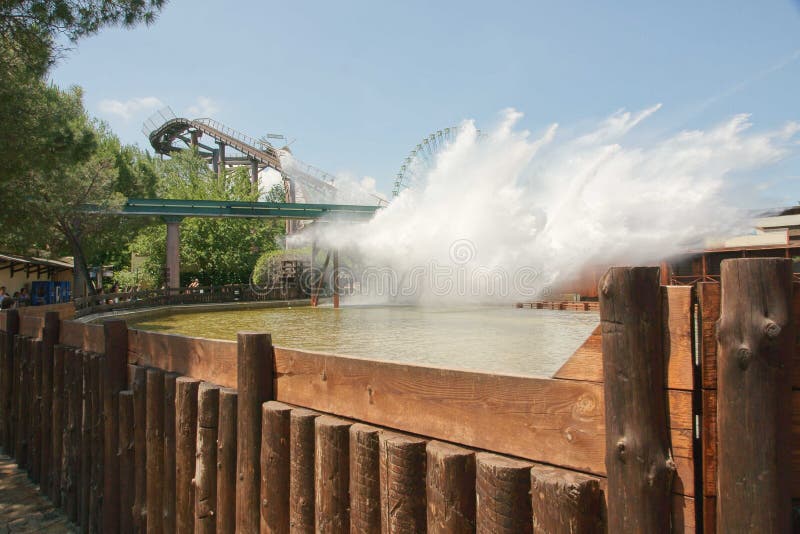 Water coaster stock image. Image of speed, play, extreme - 12886271