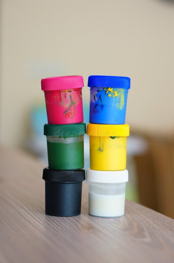 Water color containers stock photo. Image of water, blue - 69210084