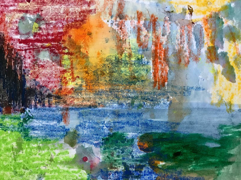 Water Color Grunge Texture Abstract Background Stock Illustration ...