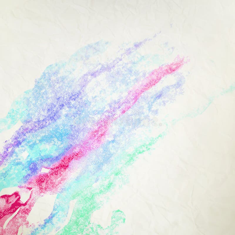 Water Color Like Cloud on Old Paper. + EPS10 Stock Vector ...