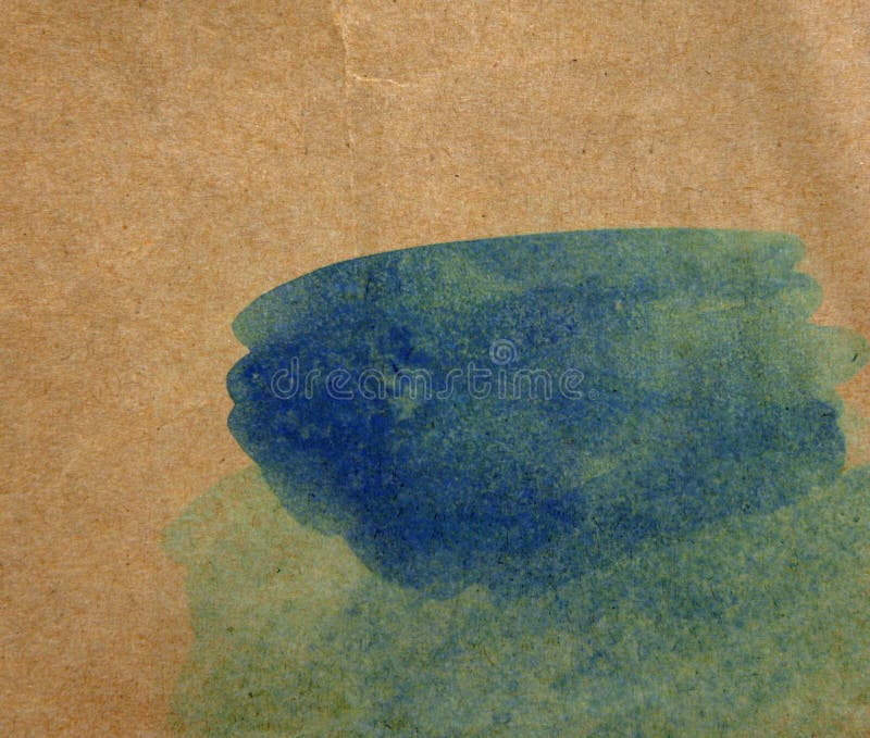 Water Color on Old Paper Texture Background. Stock Photo - Image of ...