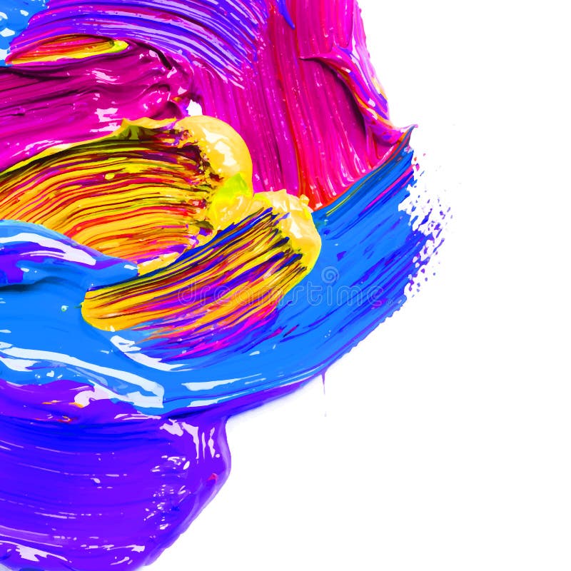 Water Coloring Paint Backround Stock Vector - Illustration of banner ...