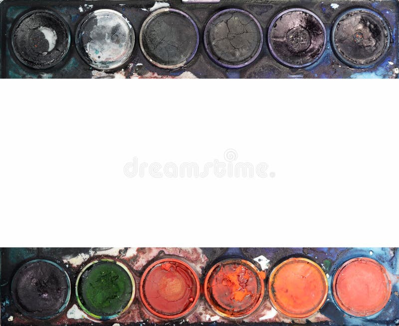 Water colors stock photo. Image of brown, dirty, view - 34443120