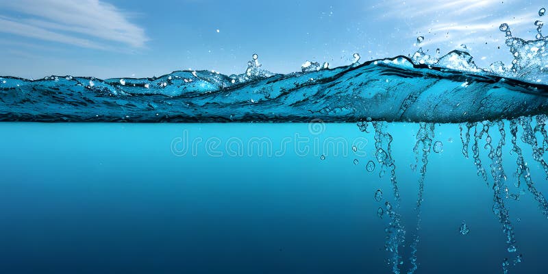 Water Concept Background Fresh Clean Display Water Texture Details ...