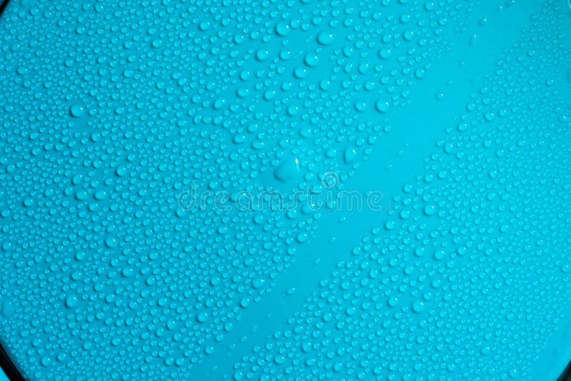 Water Condensation on Plastic Lid of Food Storage Container Stock Photo ...