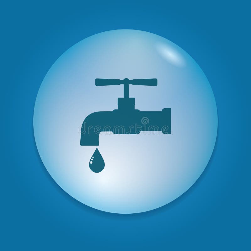 Water Conservation Concept. Vector Illustration Decorative Design Stock ...