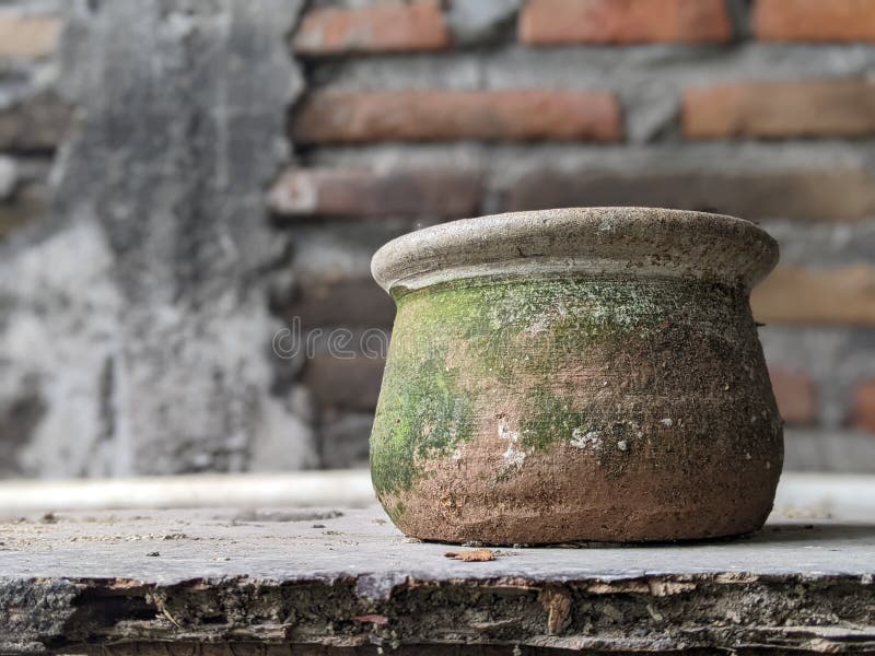 A Water Container Made of Clay Which is Still Often Used in Indonesia ...
