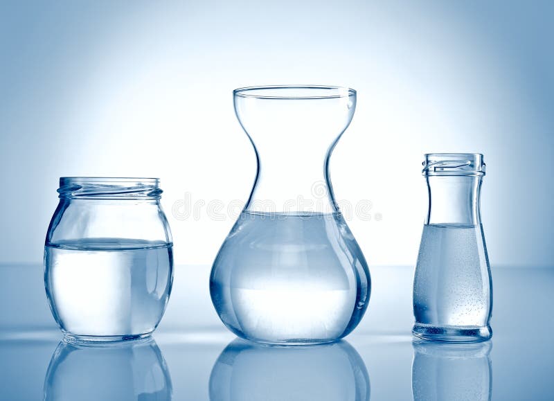 Different Containers With Water