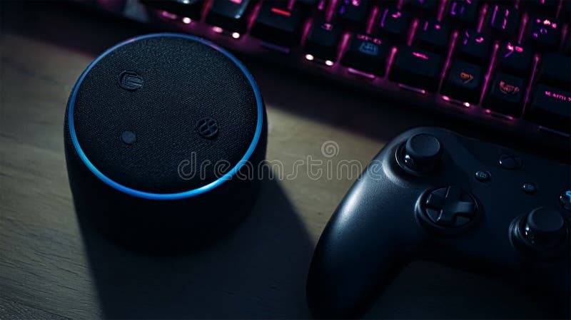 Water Cooled Gaming Pc with RGB Rainbow LED Lighting. Modern Gaming ...