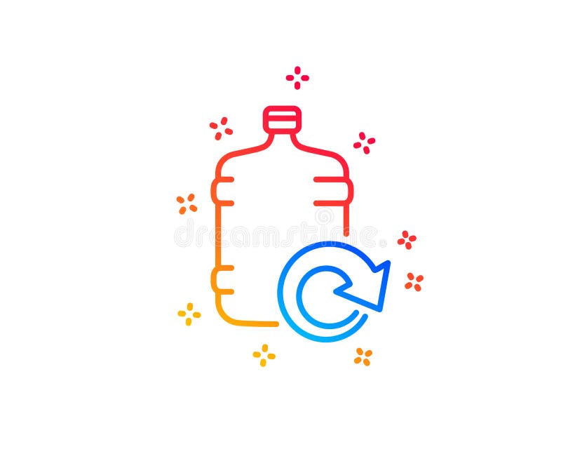 Water Bottle Refill Stock Illustrations – 501 Water Bottle Refill Stock ...