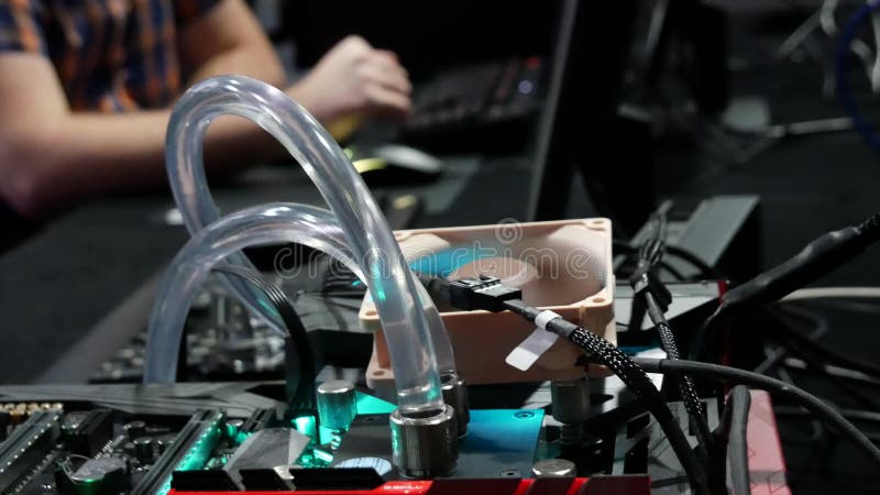 High-tech Vision of Los Angeles, Modern Buildings Stand As Towering ...