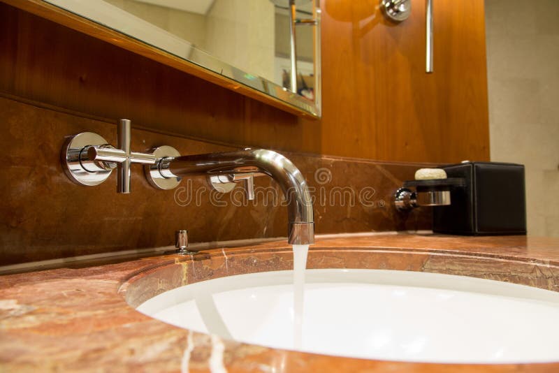 Water Crane Bathroom stock photo. Image of plumbing - 107146654