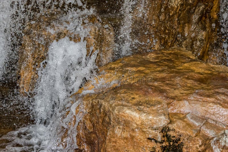 Water Crashing on Rocks stock photo. Image of edge, mist - 82723010