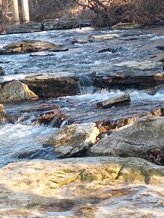 Water Creek falls outdoors stock photo. Image of wilderness - 187026592