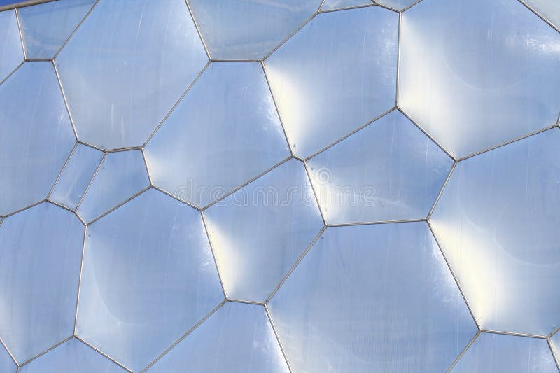 Water Cube Swimming Pool Local Buildings Stock Image - Image of blue ...