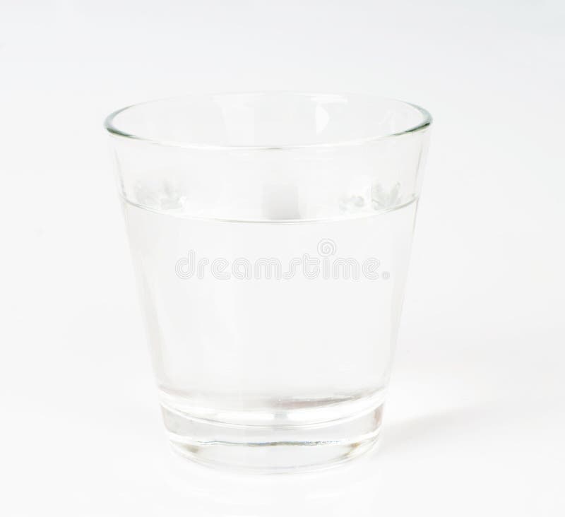 Glass with water stock image. Image of filling, clear - 2704021