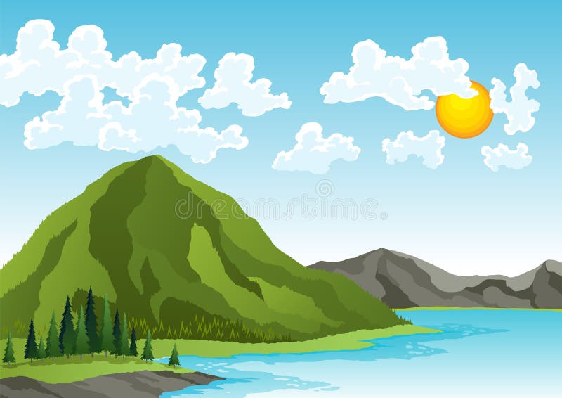 Water Runoff Cartoon