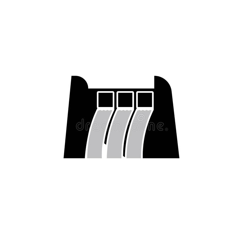 Water, Hydro Energy Icon. Simple Line, Outline Vector Electro Power ...