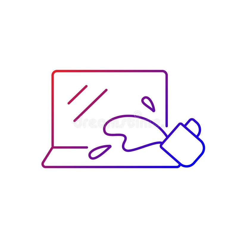 Pc Water Damage Icon Stock Illustrations – 16 Pc Water Damage Icon ...