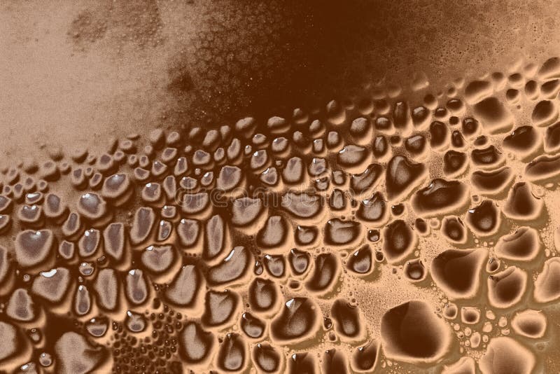 Water Damp Moisture Condensation on a Surface Stock Photo - Image of ...