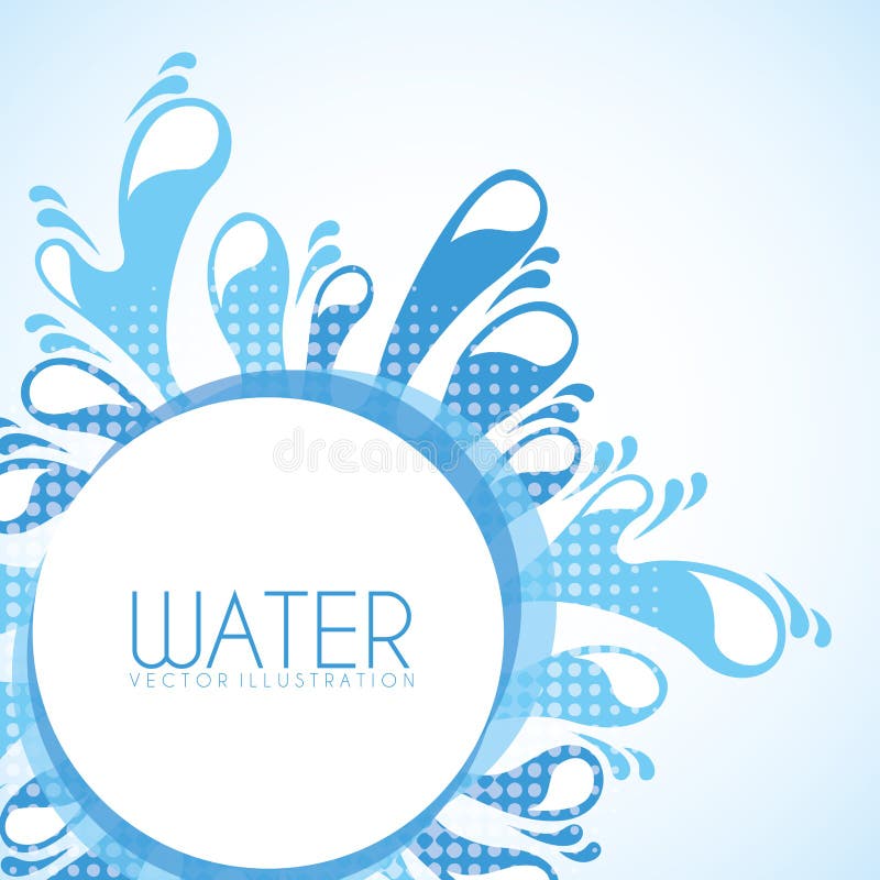 Water design stock vector. Illustration of clean, fresh - 36966438