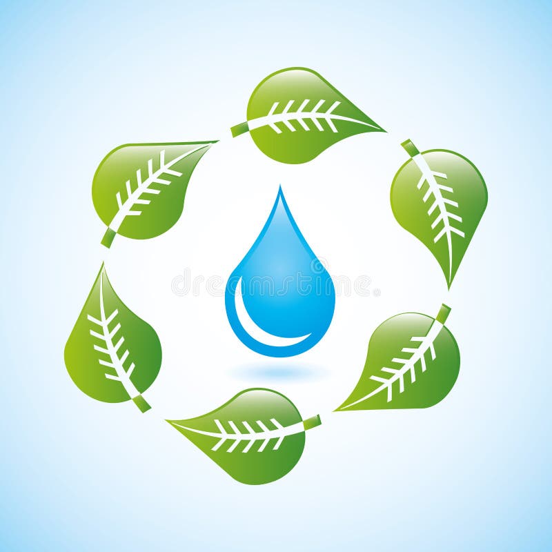 Water design stock vector. Illustration of conserve, care - 36966472