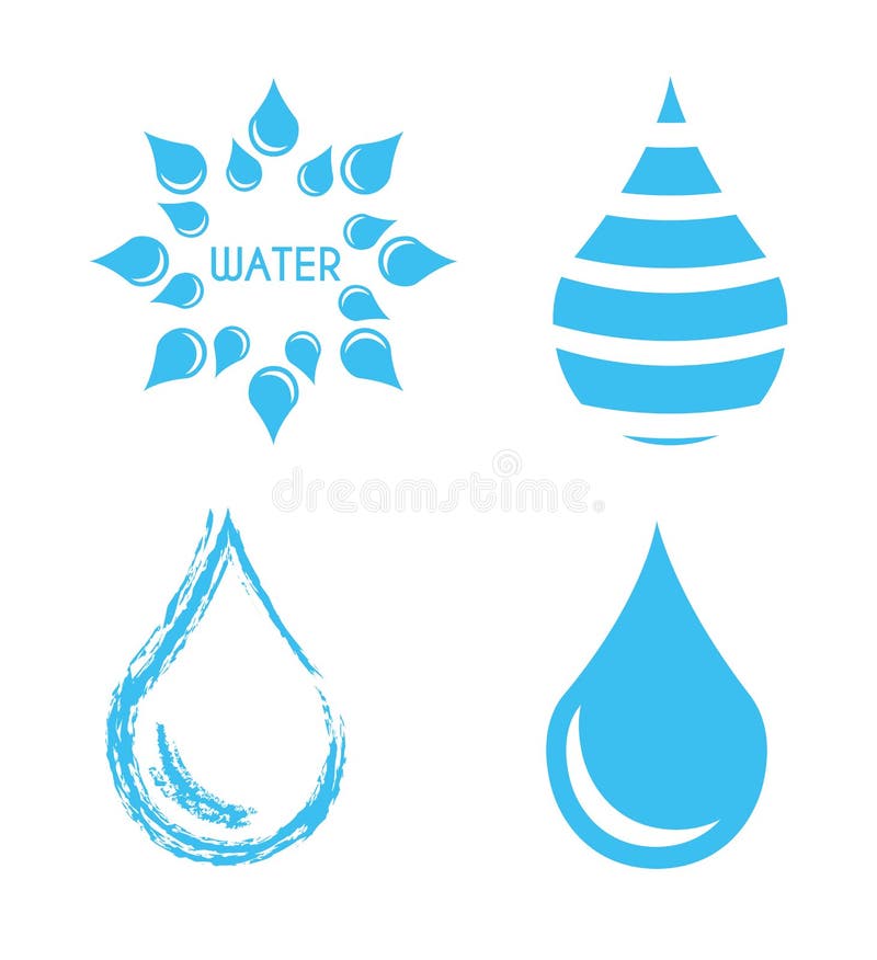 Water design stock vector. Illustration of human, bottle - 36966459