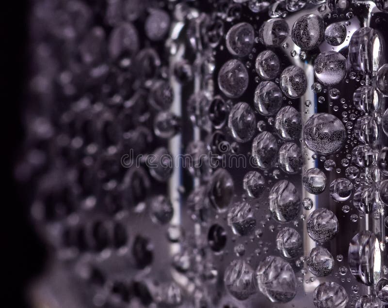 Water Dots are on Outside of Bottle. Stock Photo - Image of bottle ...