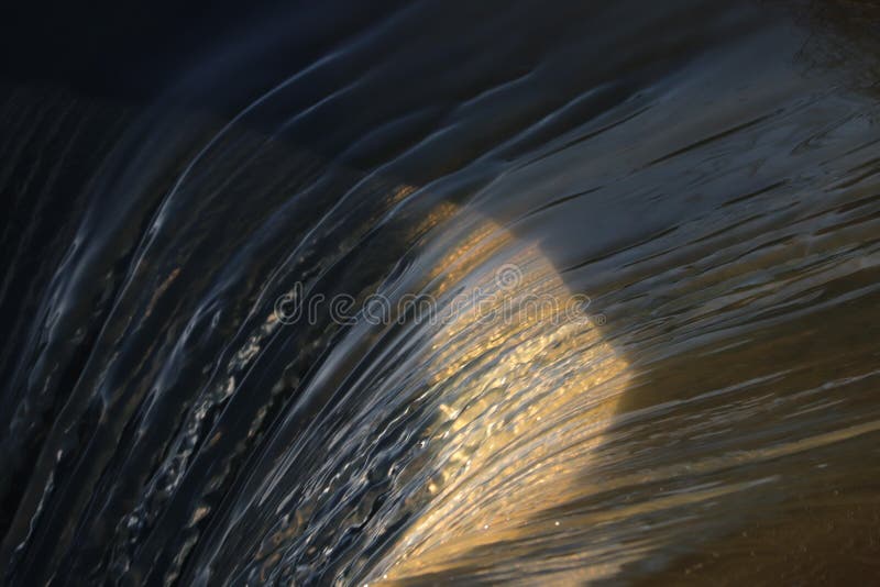 Water Drain Hole in Reservoir Water Rushing Down Stock Photo - Image of ...