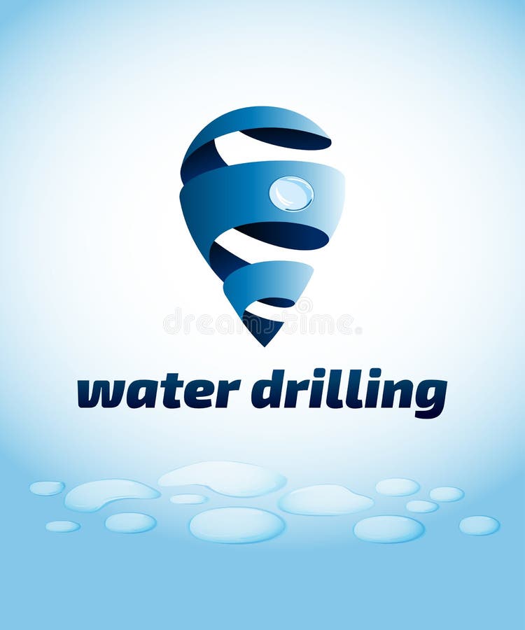 Water Well Drilling Logo