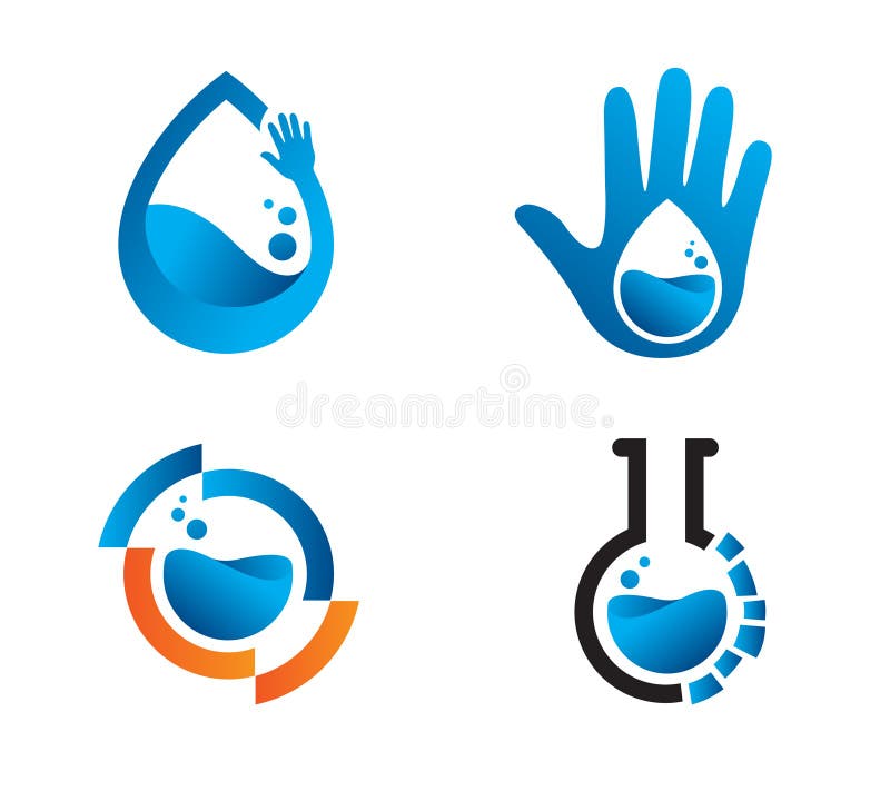 Water or Drink Logo Template Design Vector Stock Vector - Illustration ...