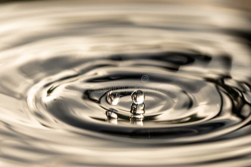 Water drip close macro stock photo. Image of environment - 143257834