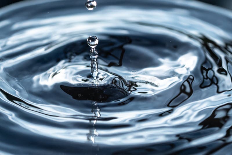 Water drip close macro stock photo. Image of milk, macro - 143280098