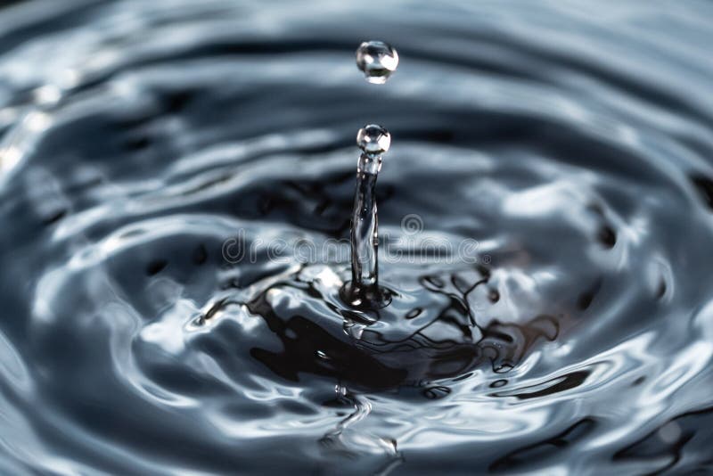 Water drip close macro stock image. Image of purple - 143287191
