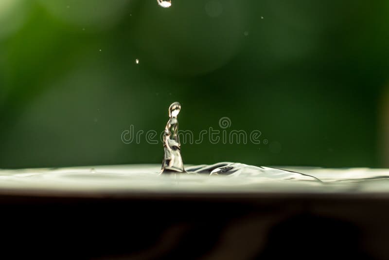Water drip close macro stock photo. Image of macro, color - 143298602
