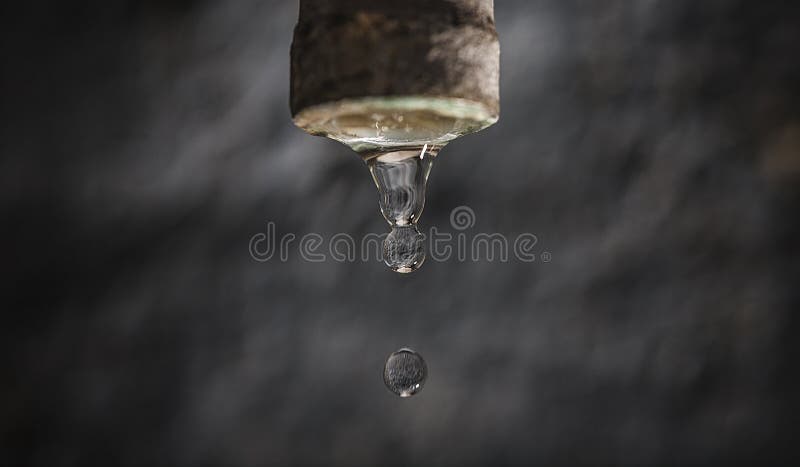 Water, Drip, Background, Blue, Drop, Dripping Stock Photo - Image of ...